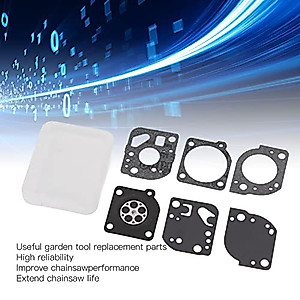 TOPINCN Carburetor Diaphragm Kit Gasket for Zama RB 111 Carb Repair Set Chainsaw Repair Accessories Garden Tool Lawn Mower Replacement Parts