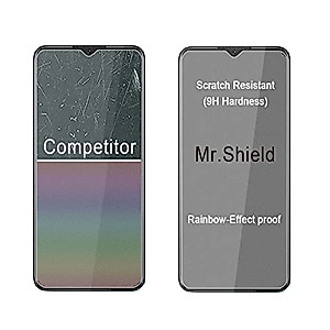 Mr.Shield [3-Pack] Screen Protector For OnePlus Nord N300 5G [NOT FOR Nord N30] [Tempered Glass] [Japan Glass with 9H Hardness] Screen Protector with Lifetime Replacement