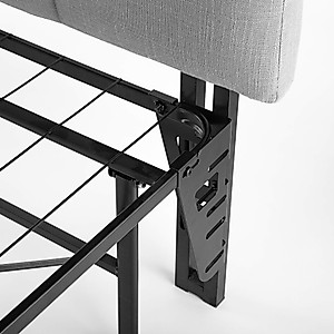 ZINUS 18 Inch SmartBase Headboard or Footboard Brackets, Set of 2