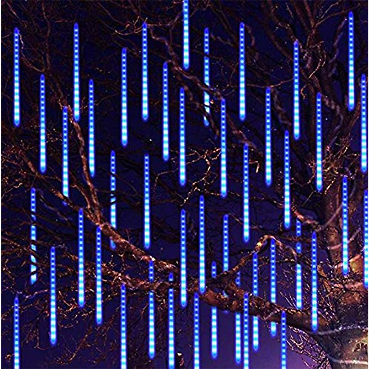Lights 50CM Garden LED Rain Snowfalls Shower Xmas Party Tree Outdoor LED light Christmas Lights Warm Indoor Led