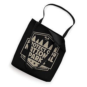 Protect Our National Park Shirt Outdoor Camping Nature Lover Tote Bag