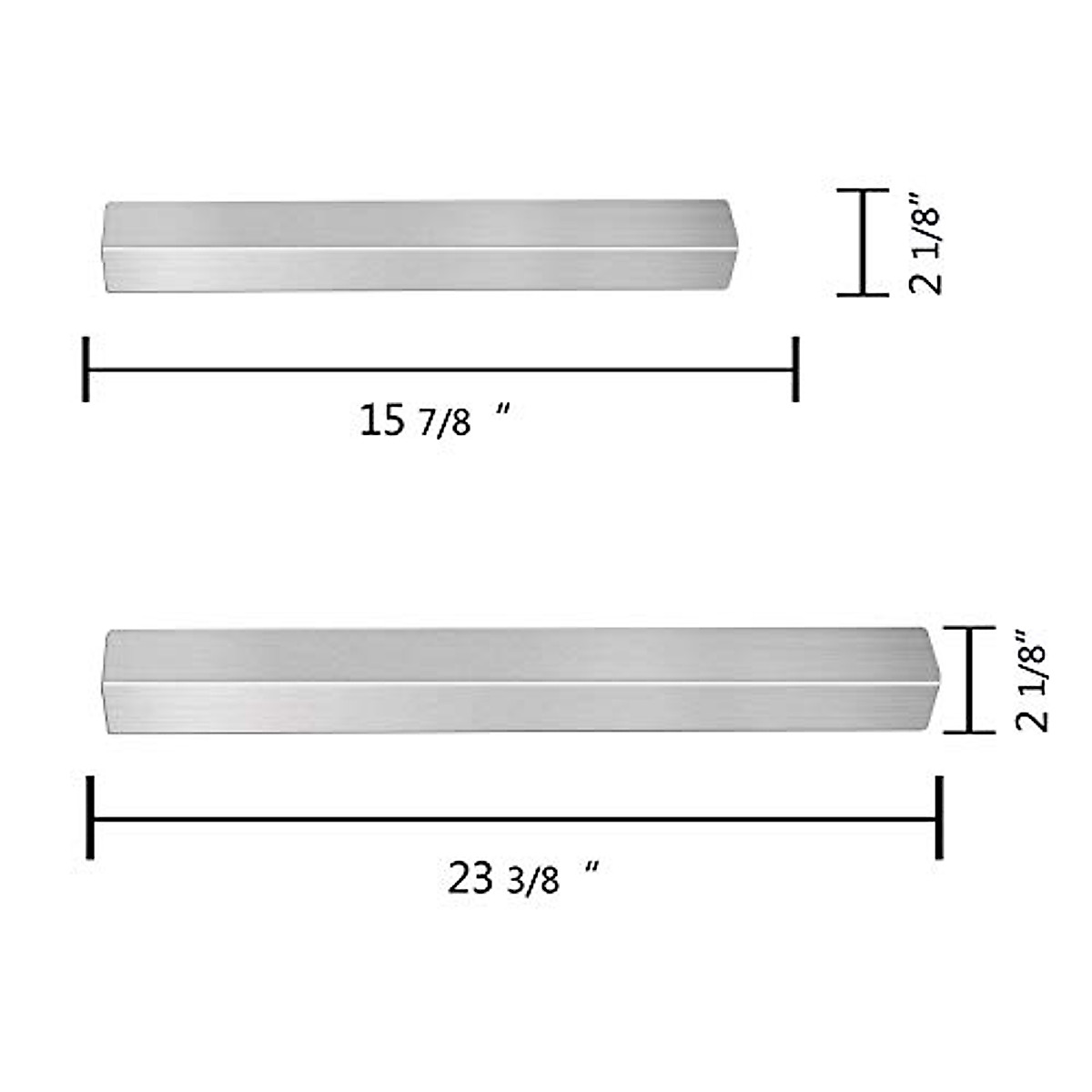 Kalomo Grill Flavorizer Bar for 7538 Weber Genesis 1000-5000, Genesis II, Genesis I - IV, BBQ Gas Grill Replacement Parts Accessories Stainless Steel Grill Heat Plates Tent Shield Burner Cover,13-Pack