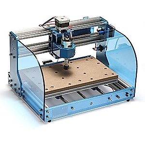 Genmitsu CNC MDF Spoilboard Table for 3018 CNC Router Machine, 30 x 18 x 1.2cm (11-4/5''x 7''x 1/2''), M6 Holes (6mm), Screws and Nuts Included