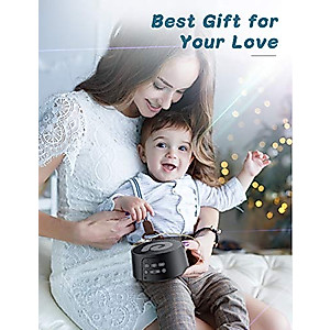 Dreamegg White Noise Machine - D3 Pro Sound Machine for Adults, Rechargeable Sound Machine for Sleeping, 29 HiFi Sound, Battery/Adapter, Auto-Off Timer, Portable Sound Machine for Baby Home Travel