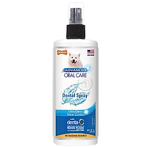 Nylabone Advanced Oral Care Dog Dental Spray - Liquid Tartar Remover - Dog Breath Freshener & Teeth-Cleaning Spray (4 oz.)