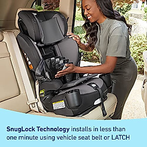 Graco Nautilus SnugLock Grow 3 in 1 Forward Facing Harness Booster | Grows with Child, Franco