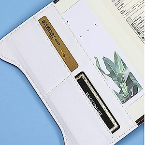 ADELA BOUTIQUE PU Leather Journal Digital Password Notebook Combination Lock Diary