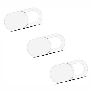 Privacy Camera Cover Security Blocker for Galaxy A02s - Webcam Closure White Compatible with Samsung Galaxy A02s
