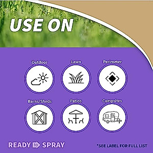 Bonide Chipmunk, Squirrel & Rodent Repellent, 32 oz Ready-to-Spray for Outdoor Use, Deter from Lawn & Garden