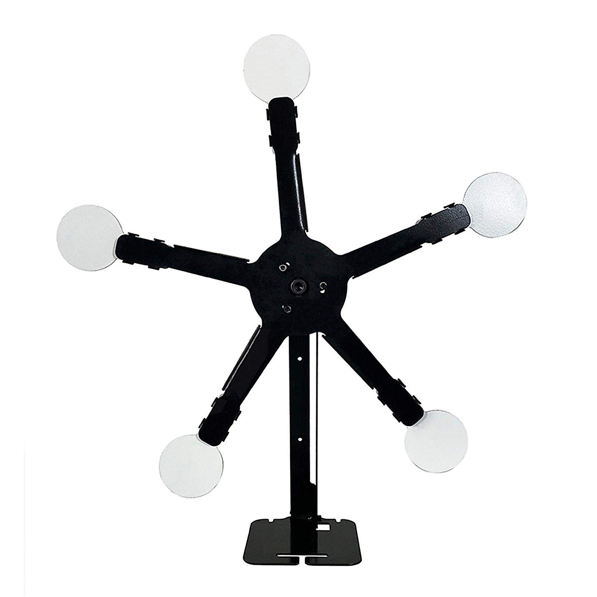 Atflbox Resetting and Rotate The Metal Shooting Target for Airsoft BB Guns,Star and Tree