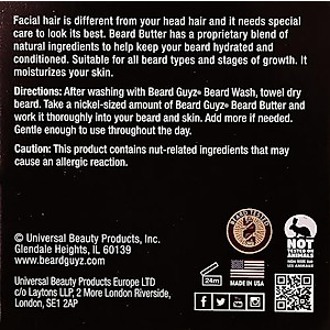 Beard Butter Original Formula, 4 Ounce (Packaging may vary)