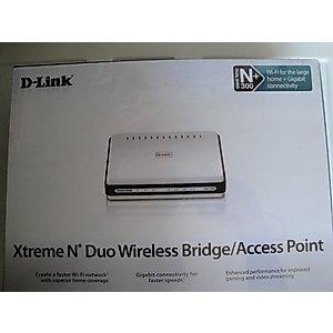 D-Link Wireless Dual Band N 300+ Mbps Wi-Fi Gigabit Range Extender and Access Point (DAP-1522)