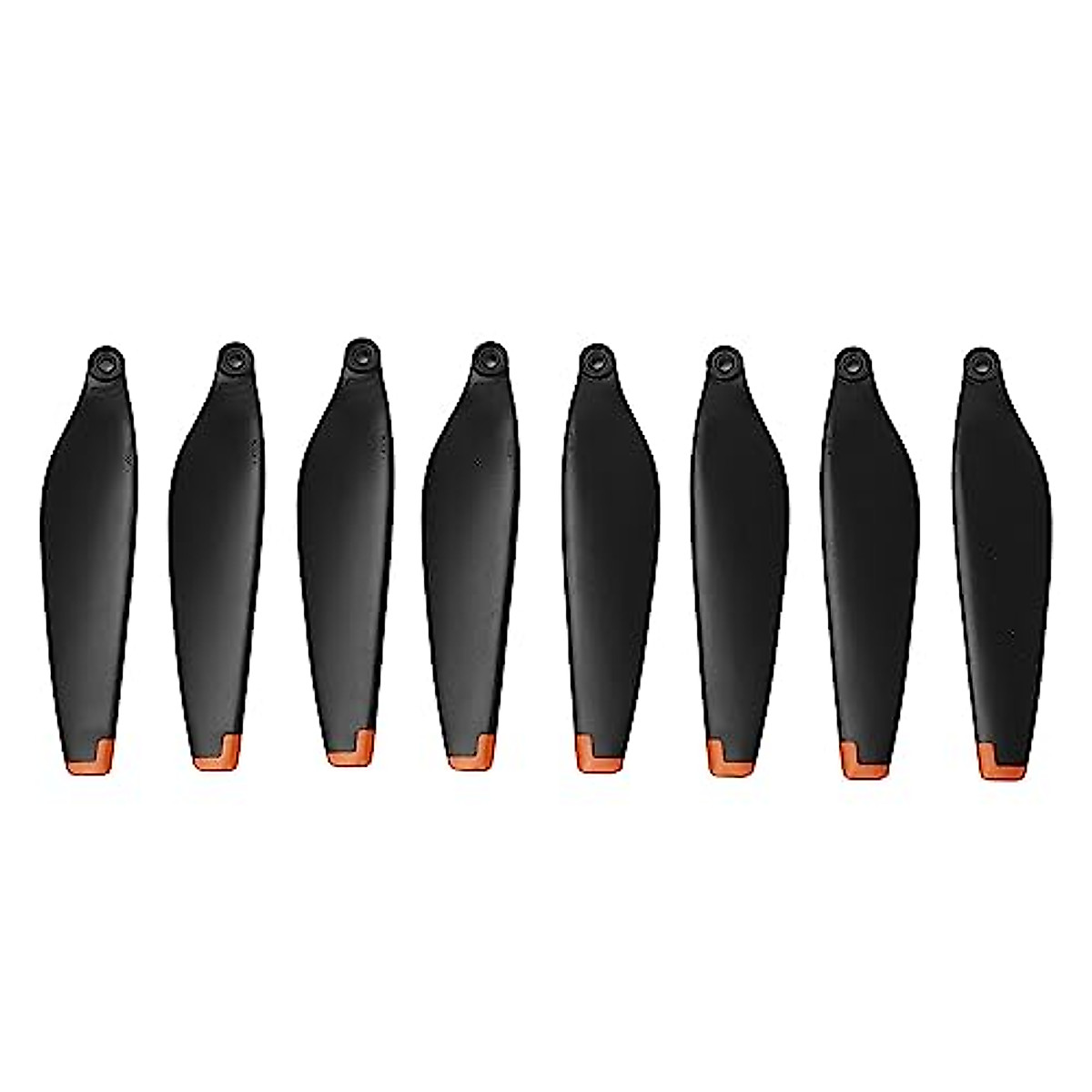 HEEPDD Drone Wing Blade, High Rigidity Drone Accessory Strong Traction Lightweight Strong Drone Propeller (Orange Edge)