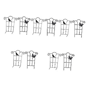 Yardwe 10 Pcs Plant Shelf Outdoor pots Plants Plant Cages Stake Climbing Plant Trellis Climbing Plants Holder Potted Plant Indoor Plants Stand Tomato Plant Roses Plants Rose trellises