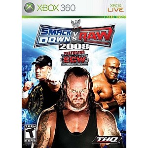 WWE SmackDown vs. Raw 2008 - Xbox 360 (Renewed)