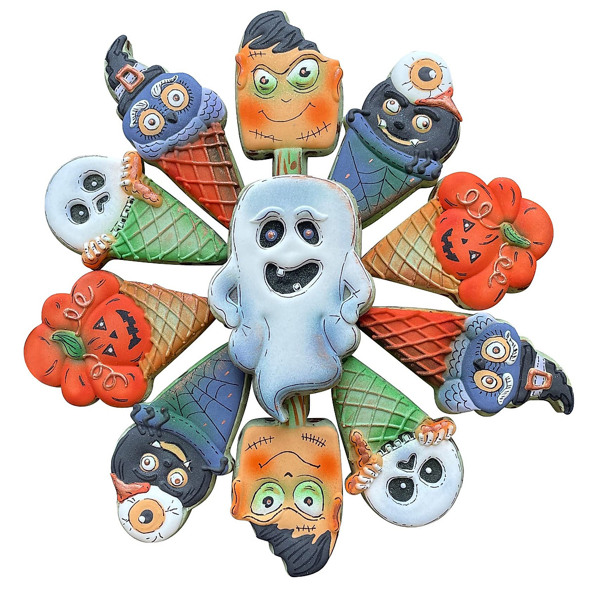 LILIAO Ice Cream Cookie Cutter for Summer - 2.6 x 3.7 inches - Stainless Steel