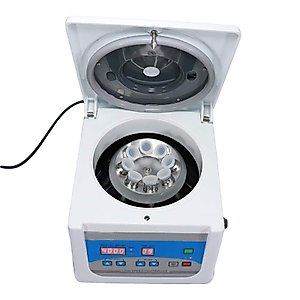 PRP Centrifuge - DEJUN 4000rpm Lab Benchtop Centrifuges with Aluminum Alloy Rotor 8 x 10/15ml and Digital Display Laboratory Low Speed Desktop Centrifugal Machine