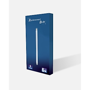 Dichroma 32050 6-Watt Replacement Bulbs Compatible with DynaTrap DT2000XL DT2000XLP DT2000XLPSR Mosquito Trap, T5 6W BL UV Light Bulb for Dynatrap 1 Acre Insect Trap (6 Pack)