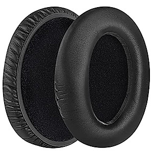 Geekria QuickFit Replacement Ear Pads for Sennheiser HD598, HD598SE, HD598CS, HD598SR, HD599Headphones Ear Cushions, Headset Earpads, Ear Cups Repair Parts (Black)