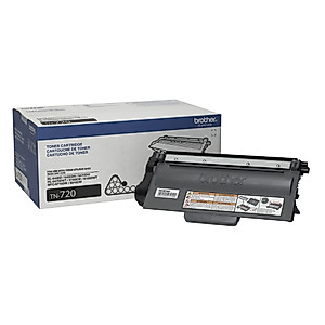 Brother Genuine Standard Yield Toner Cartridge, TN720, Replacement Black Toner, Page Yield Up To 3,000 Pages, Amazon Dash Replenishment Cartridge