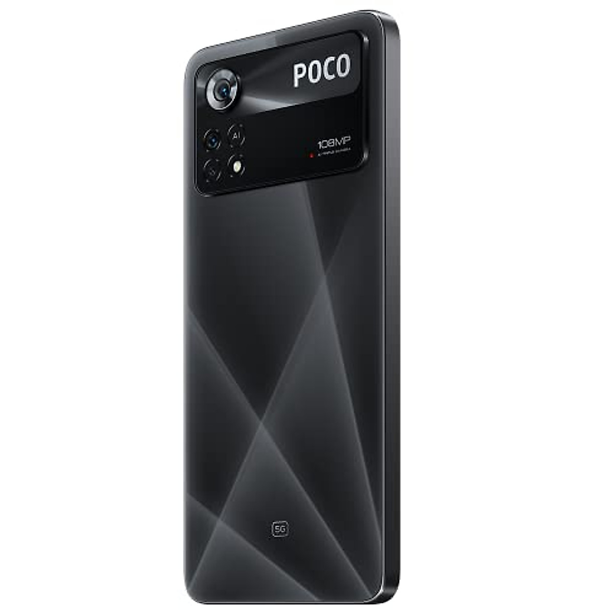 Xiaomi Poco X4 PRO 5G + 4G Volte Global Unlocked 256GB + 8GB GSM 6.6in 108 mp Triple Camera (Not Verizon/Boost/Cricket/At&T/Metro/CDMA) + Fast Car 51W Charger Bundle (Laser Black)