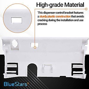 BlueStars Ultra Durable WP2180226 Refrigerator Control Bracket Replacement - Compatible with Whirlpool & Kenmore Refrigerators - Replaces 2180226 2180228 2180338 2183771 PS11739027