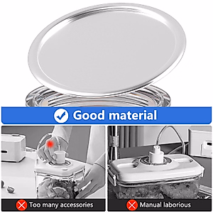 Electric Jar Vacuum Sealer Kit,New Technology Electric Air Vacuum Sealing Kit,10 Seconds Seal,For Household Use,Travel and Batch Canning Supplies