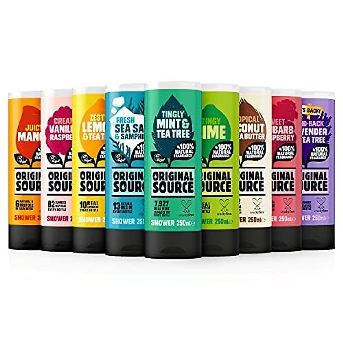 Original Source Tea Tree & Mint Shower Gel 250ml - (Pack of 6)