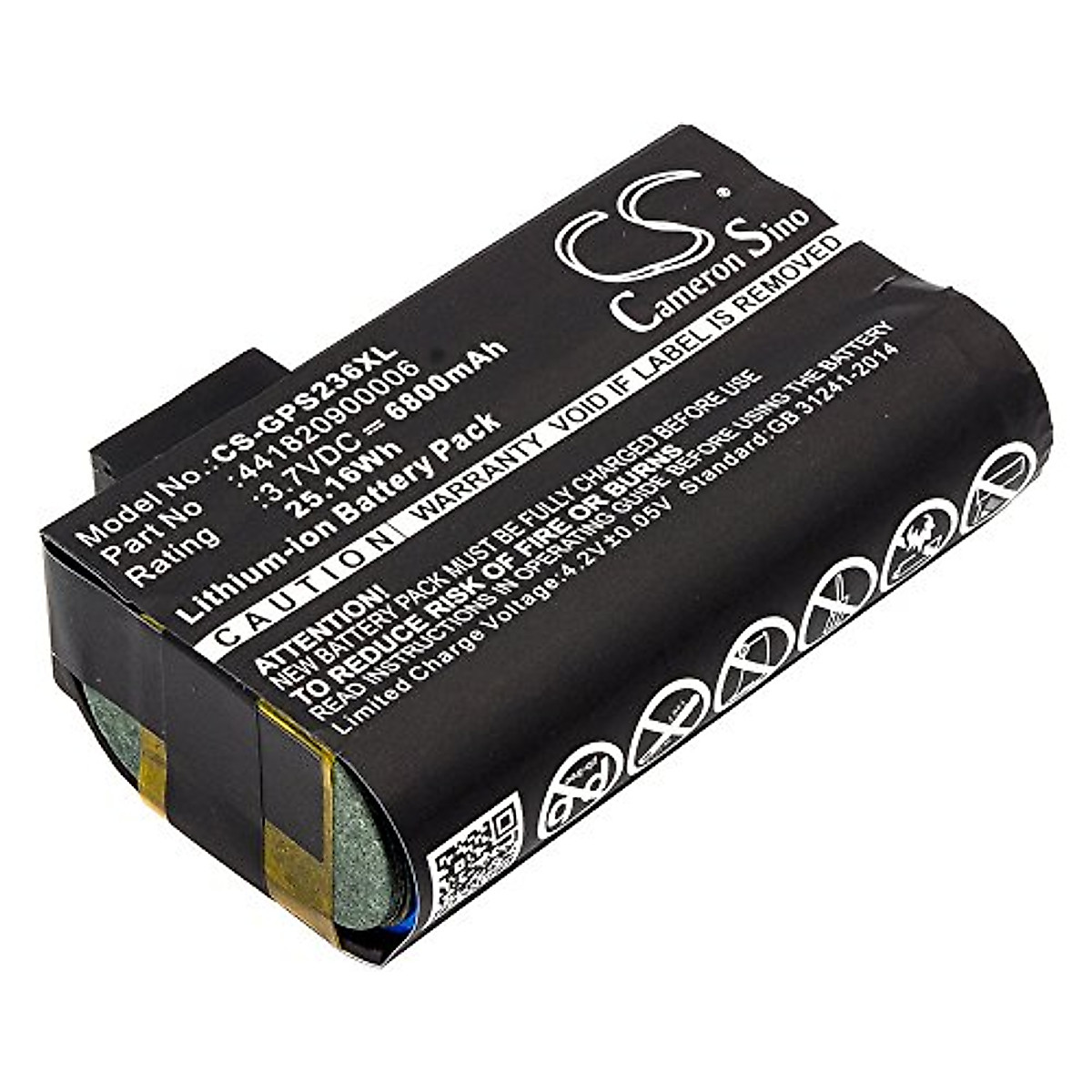 XYCJBATTERY Battery for Part NO. 441820900006, Getac PS236, PS336
