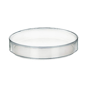 NCK 6 Pack Sterile Polypropylene Petri Dishes with Lid and 2 Plastic pipettes Unbreakable autoclavable with Lid,100mm Diax15mm Deep with 2 Plastic Transfer Pipettes