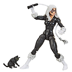 Hasbro Marvel Legends Black Cat 6" Figure from Spider-Man Vintage Collection