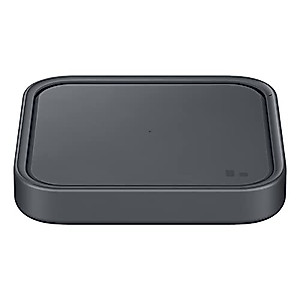 SAMSUNG 15W Wireless Charger Single, Cordless Super Fast Charging Pad for Galaxy Phones and Devices, USB C Cable Included, 2022, US Version, Black