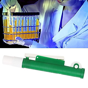 Pipette Pipet Pump, 10ml Green Pipette Pump Filler for Disposable Plastic and Glass Pipettes