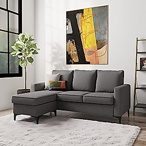 Hillsdale Alamay Upholstery, Sectional Sofa, Smoke