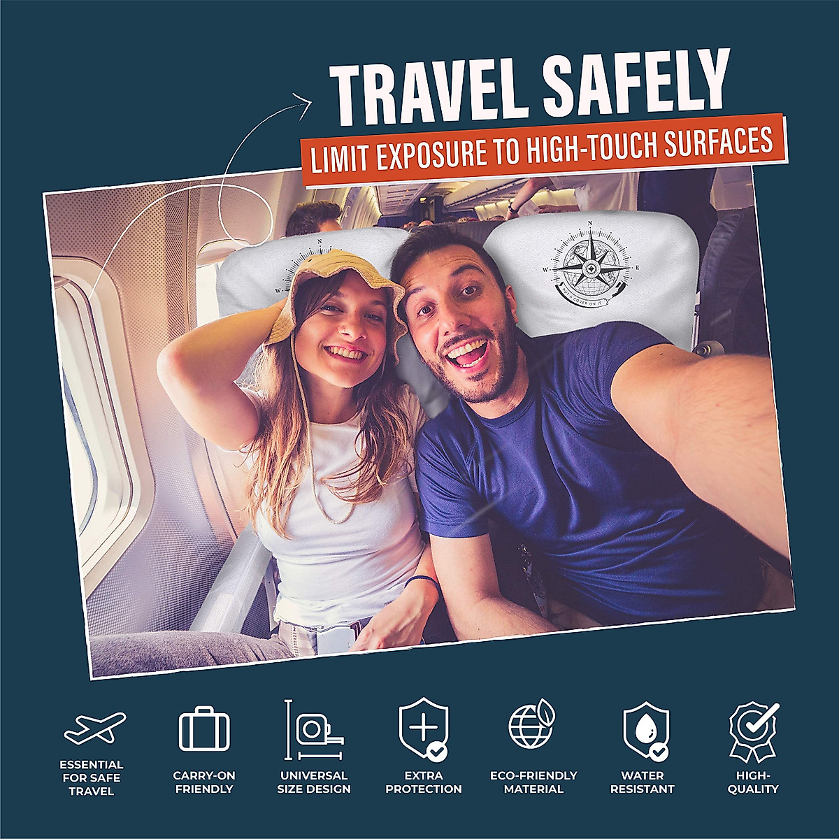 5-Star Compatible Cartridge Replacement.Work with Airplane Seat Covers Disposable