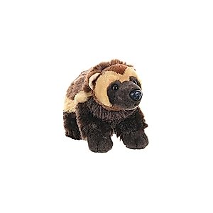 Wild Republic Wolverine Plush, Stuffed Animal, Plush Toy, Gifts for Kids, Cuddlekins 12 Inches, Multicolor