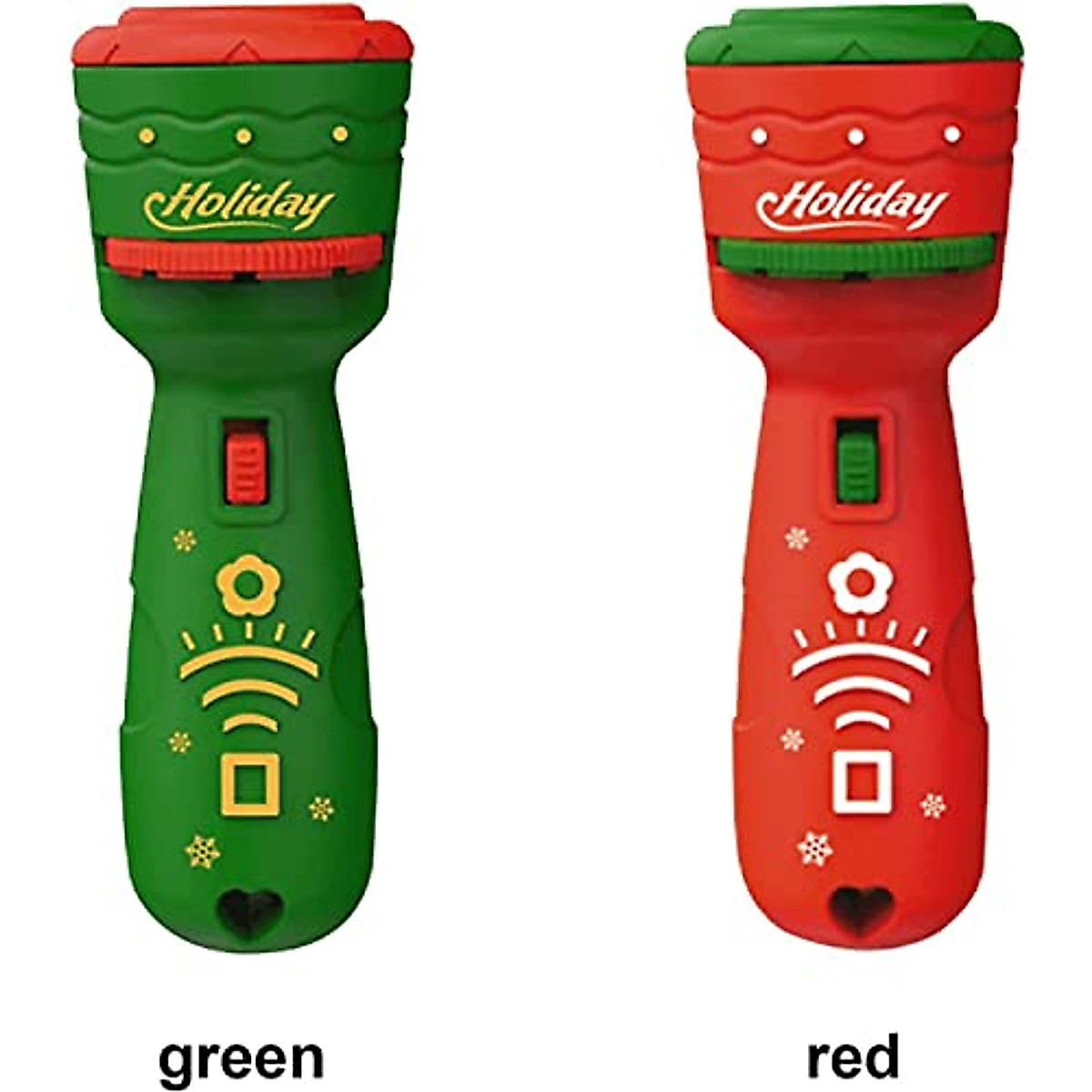 Christmas Flashlight Projector for Kids,21 Patterns Mini Card Slideshow Christmas Projector Flashlight with Christmas Tree Reindeer,Santa Claus,Snowman Pattern, for Kids Toddler