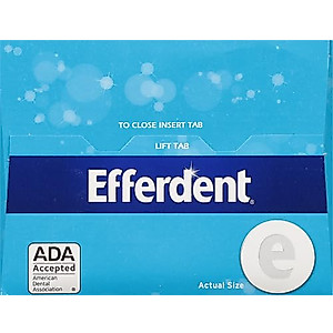 Efferdent Denture Cleanser Tablets, Complete Clean, 102 Tablets