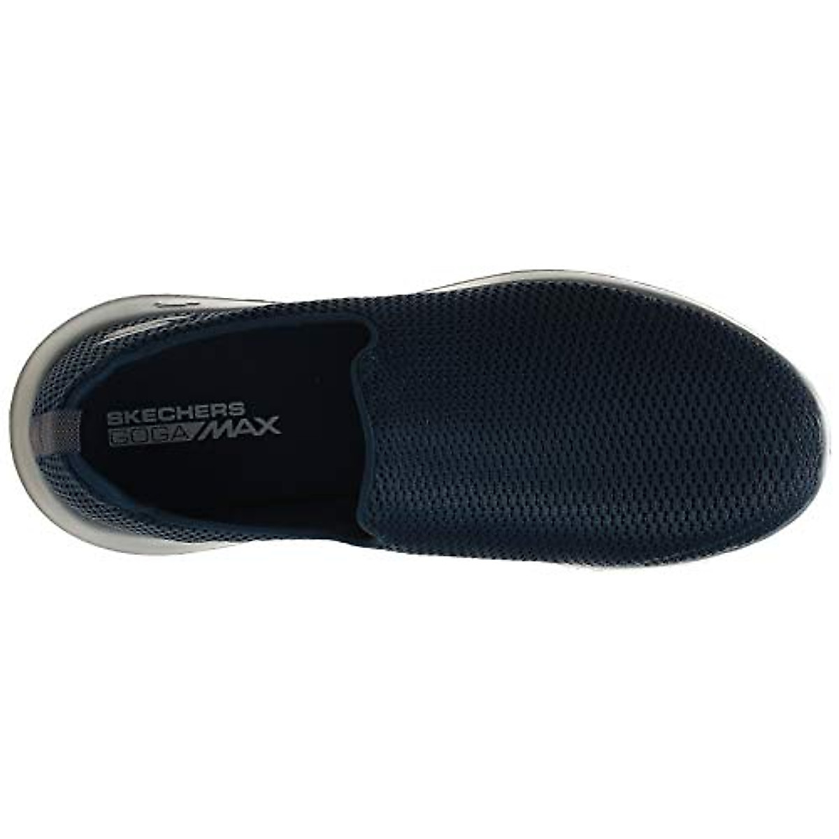 Skechers Men's Go Walk Max-Athletic Air Mesh Slip on Walkking Shoe Sneaker,Navy/Gray,10.5 M US