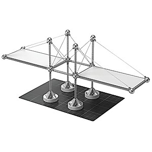 Mola Structural Kit 1 | Magnetic Modular Kit for Engineering and Architecture Education | 122 Pieces + Practical Guide