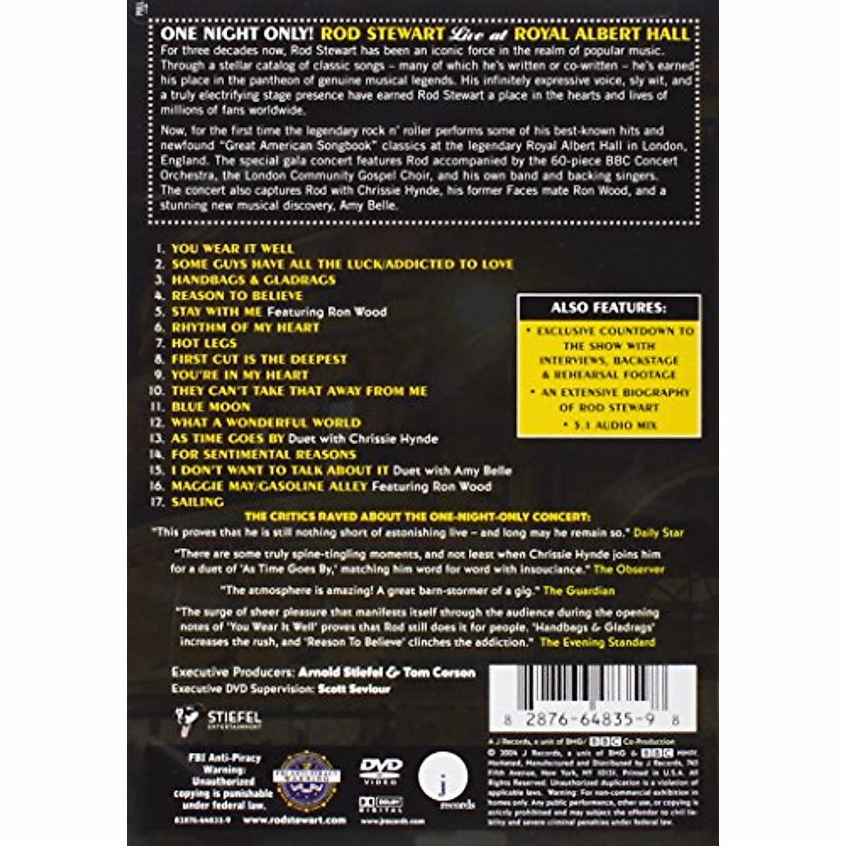 One Night Only - Rod Stewart Live at Royal Albert Hall