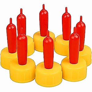 Goat Nipple, 8 Pieces Small Animal Milk Drink Pritchard Nipple for Feeding Sheep Goat Lamb Puppy