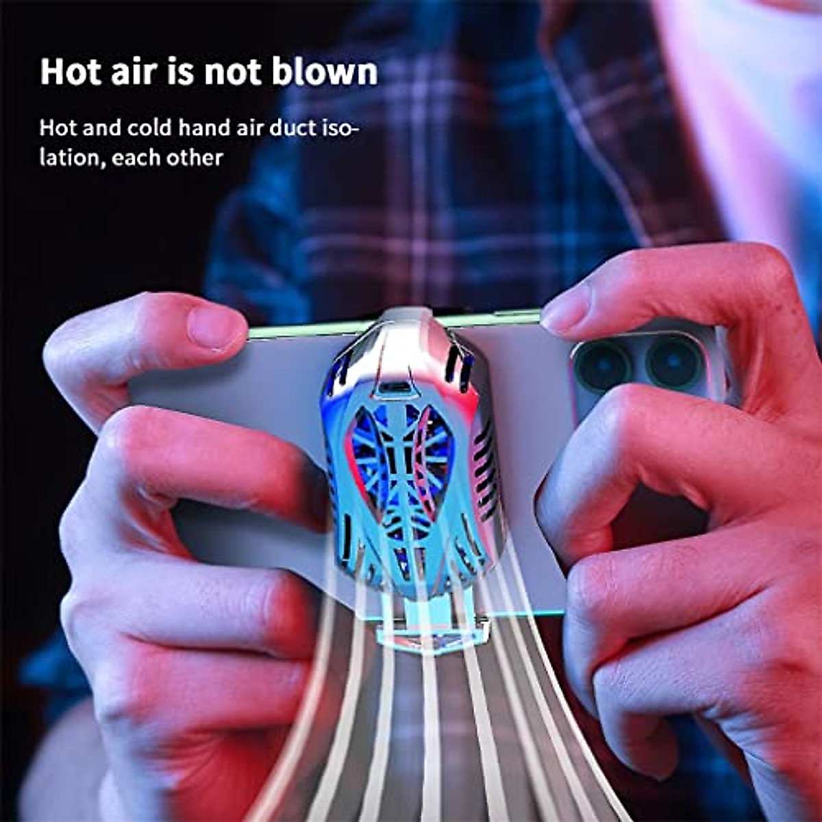 JYXDKD Mobile Phone Radiator For Universal Phone Cooler Game Cooling Controller Portable Fan Holder Heat Sink