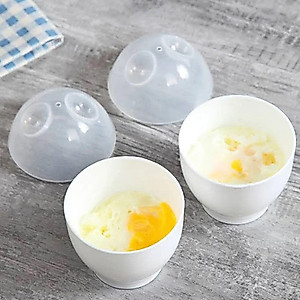Microwave Egg Cooker - Hard Boiled Egg Maker - Set of 2