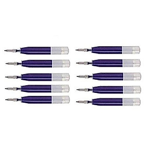 10 Blue Ion Gel Ink Refill Cartridges for Cross Ion, Penatia Pump Pen, Vice, Roadster & Matrix Pens (Bulk Pack)