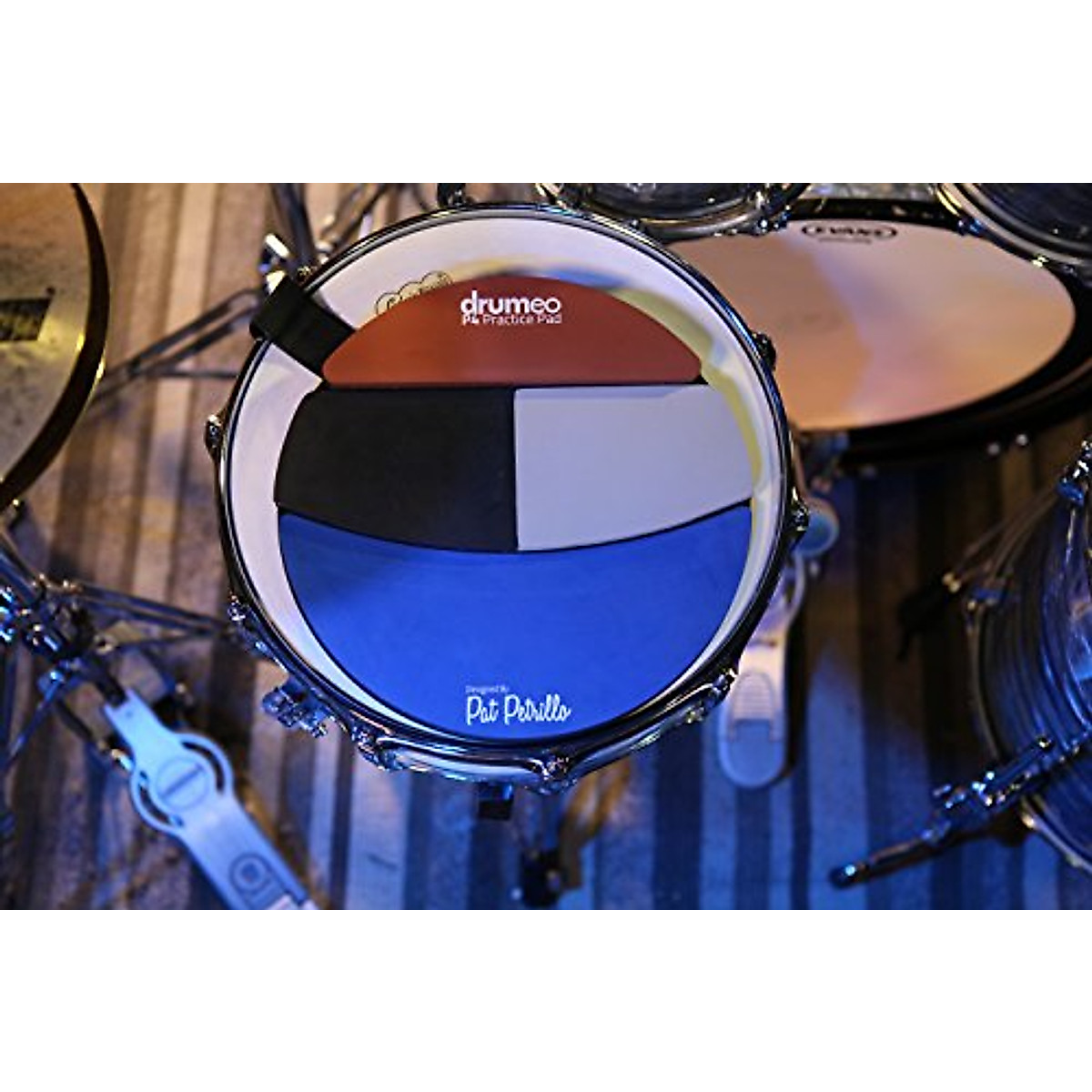 The Drumeo P4 Practice Pad - Four Different Playing Surfaces