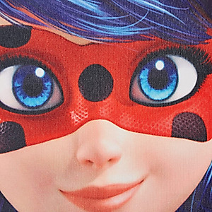 Miraculous Ladybug Backpack for Girls, 16 inch, Red