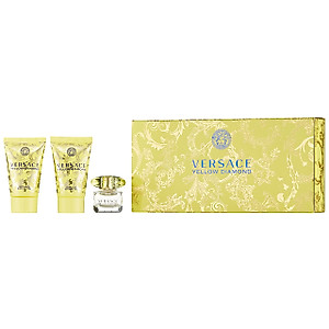 Versace Yellow Diamond Perfume for Women 3 Piece Mini Gift Set
