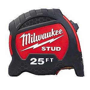 MILWAUKEE 48-22-9725 25ft Gen II STUD Tape Measure