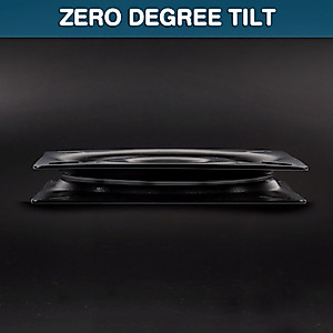 Boat Seat Swivel, Bar Stool Swivel Plate Replacement, Square Swivel Mechanism for Furniture Recliner Chair and Boat Seat